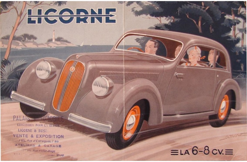 La licorne, une jolie voiture | Les légendes de la licorne